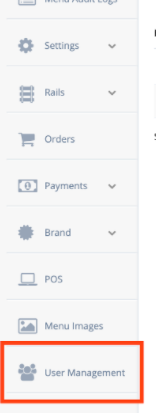 User Management Overview – Olo Help Center